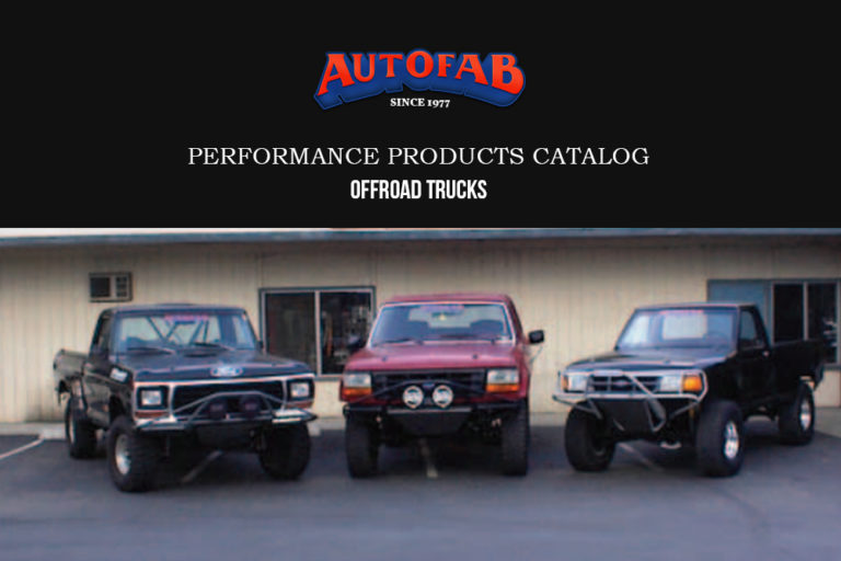 Check out our Performance Products Catalog - Autofab
