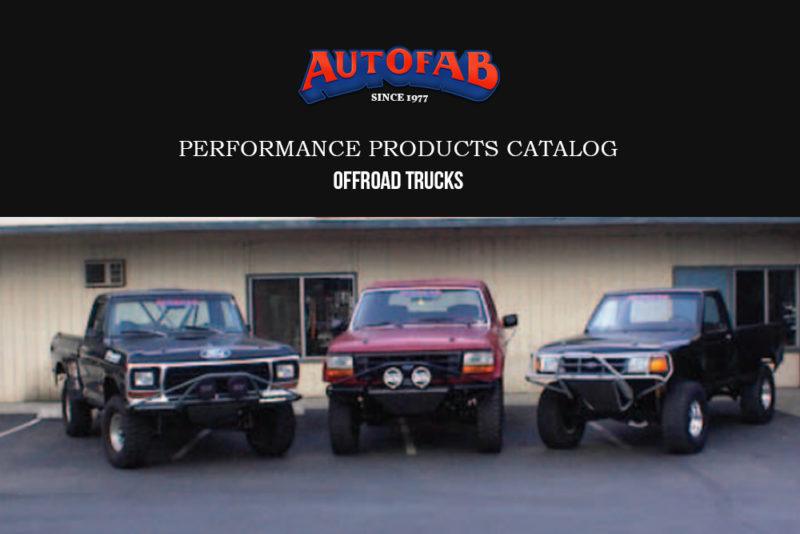 Check out our Performance Products Catalog - Autofab