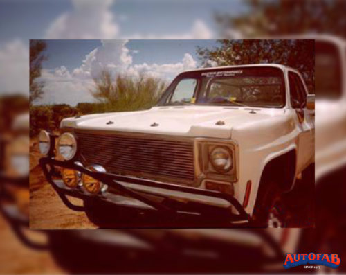 1973 - 1980 Chevy Truck/Blazer Fiberglass Drop Center Hood - Autofab