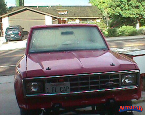 1983 -1988 Ford Ranger Drop center hood - Autofab