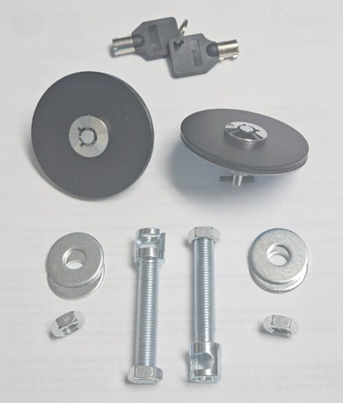 Locking Hood Pin Kit 2.5 Inch Diameter - Autofab